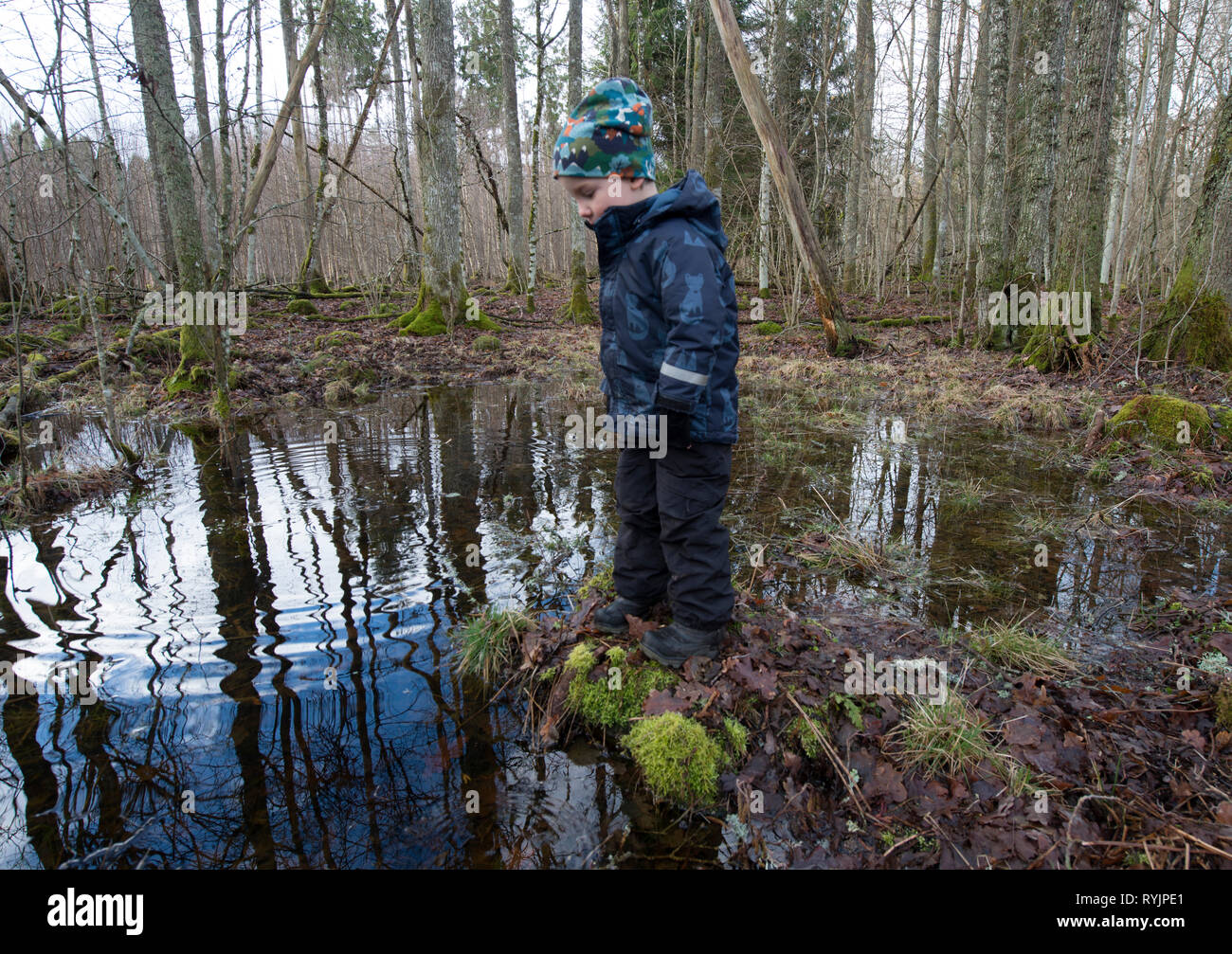 Children in Sweden Stock Photo - Alamy