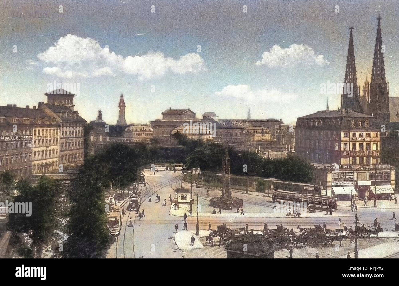 Horse-drawn carriages in Germany, Trams in Dresden, Horses of Saxony ...