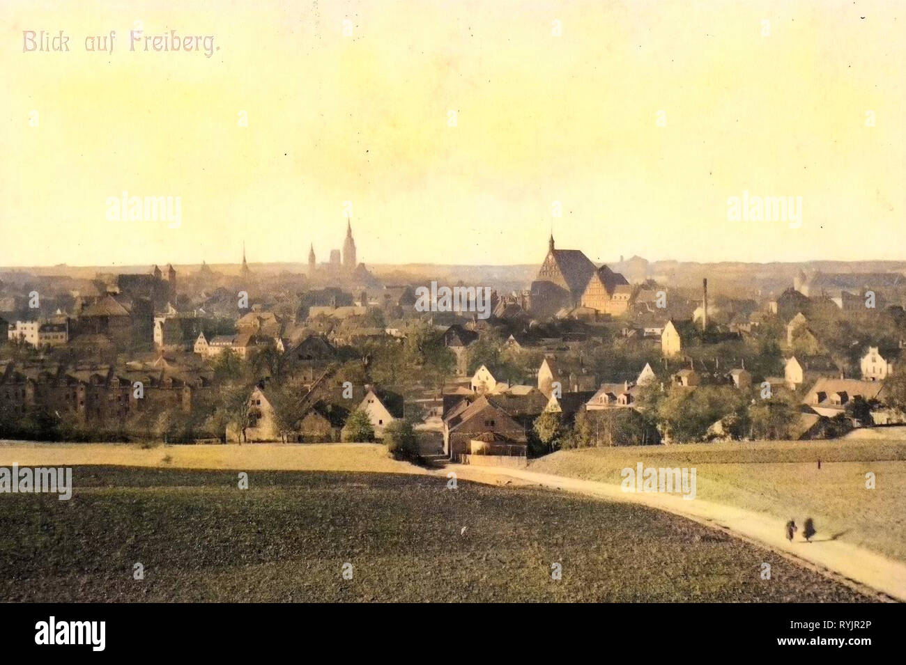 Buildings in Freiberg (Sachsen), Churches in Freiberg (Sachsen), 1911 ...