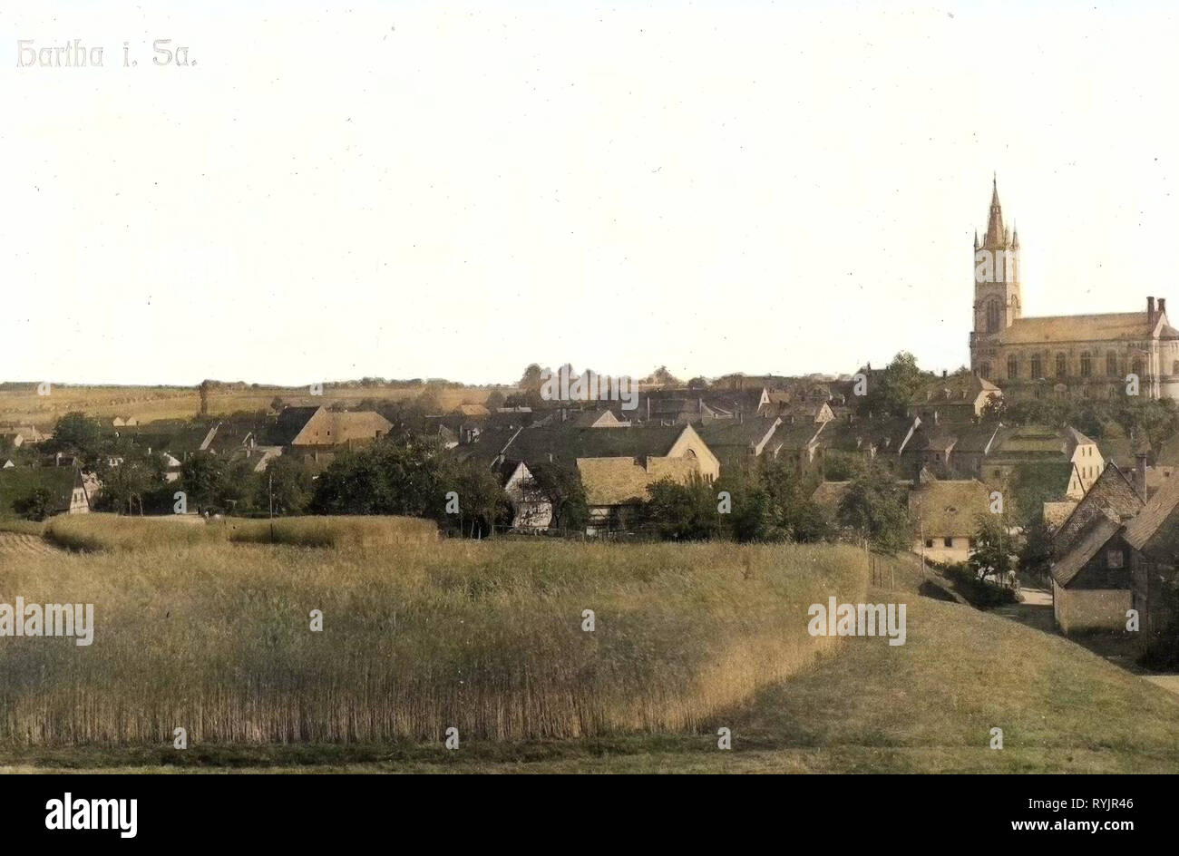 Buildings in Hartha, Postcards of buildings in Landkreis Mittelsachsen ...