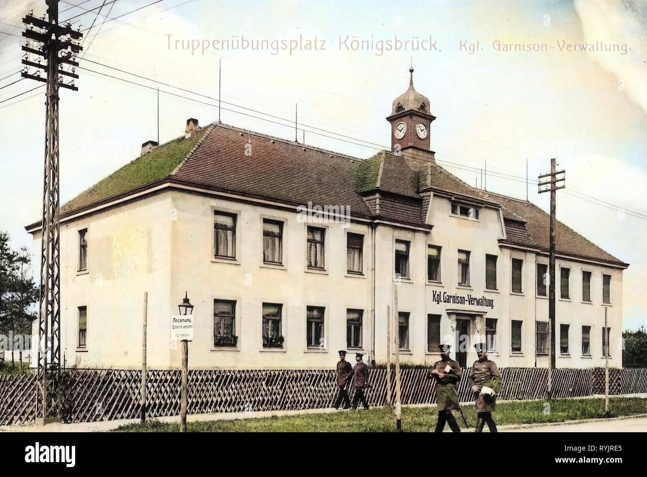 Military training grounds of Germany, Garnisonsverwaltung (Neues Lager ...