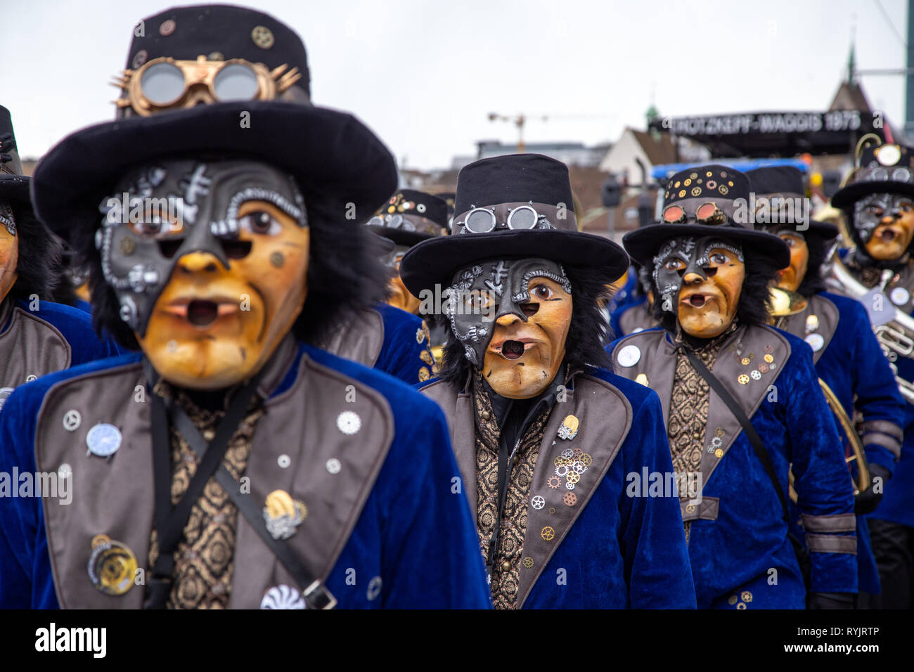 Carnival of Basel 2019 Stock Photo - Alamy