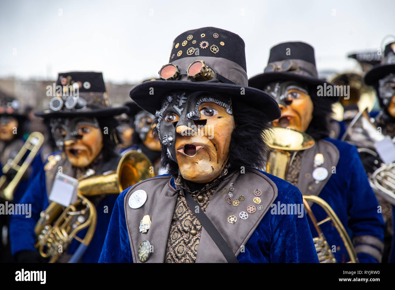 Carnival of Basel 2019 Stock Photo - Alamy