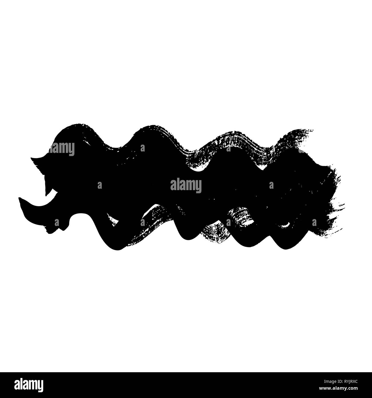 Wave ink drawing hi-res stock photography and images - Alamy