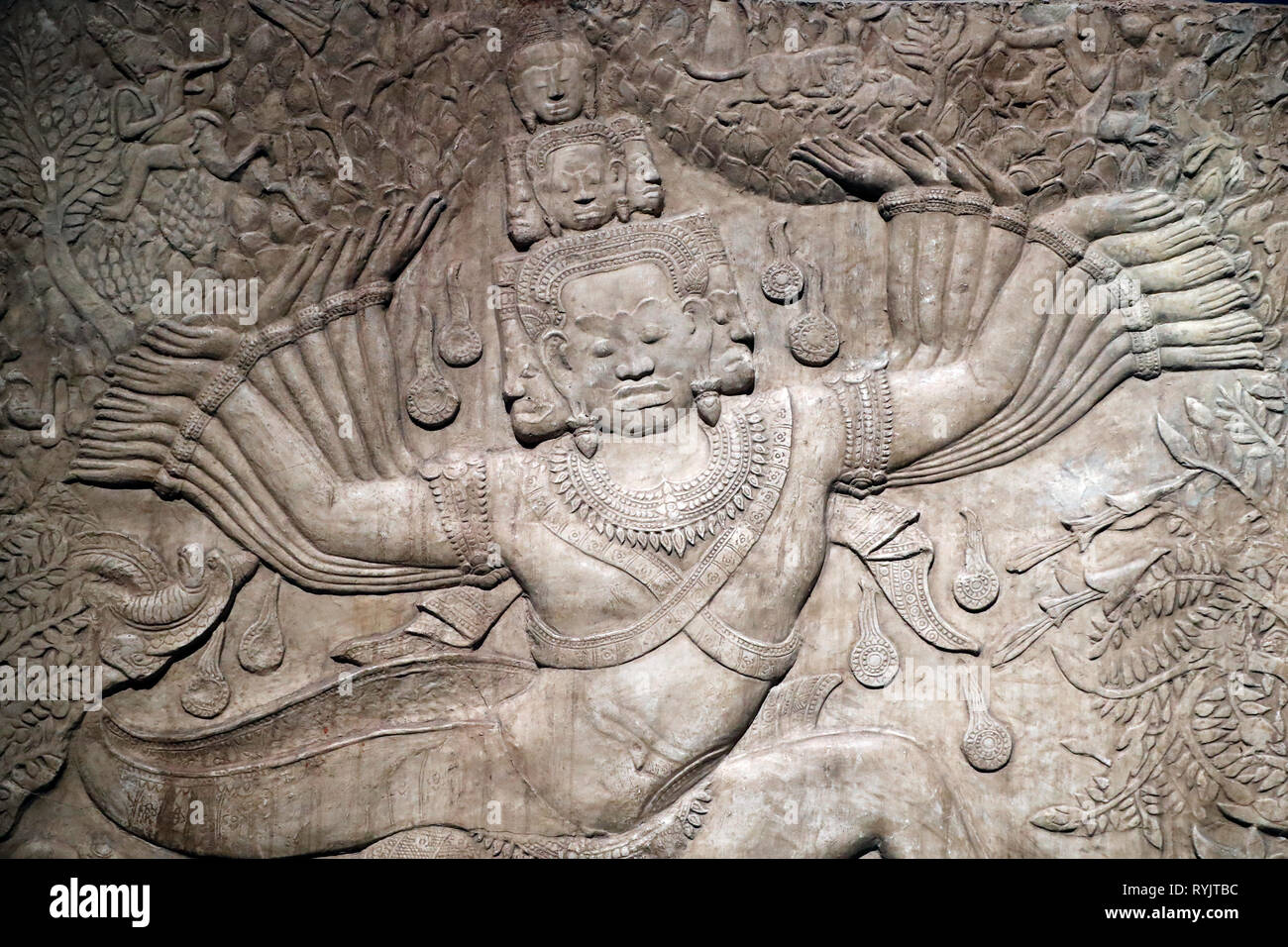 Ravana Shaking Mount Kailasa High Resolution Stock Photography and ...