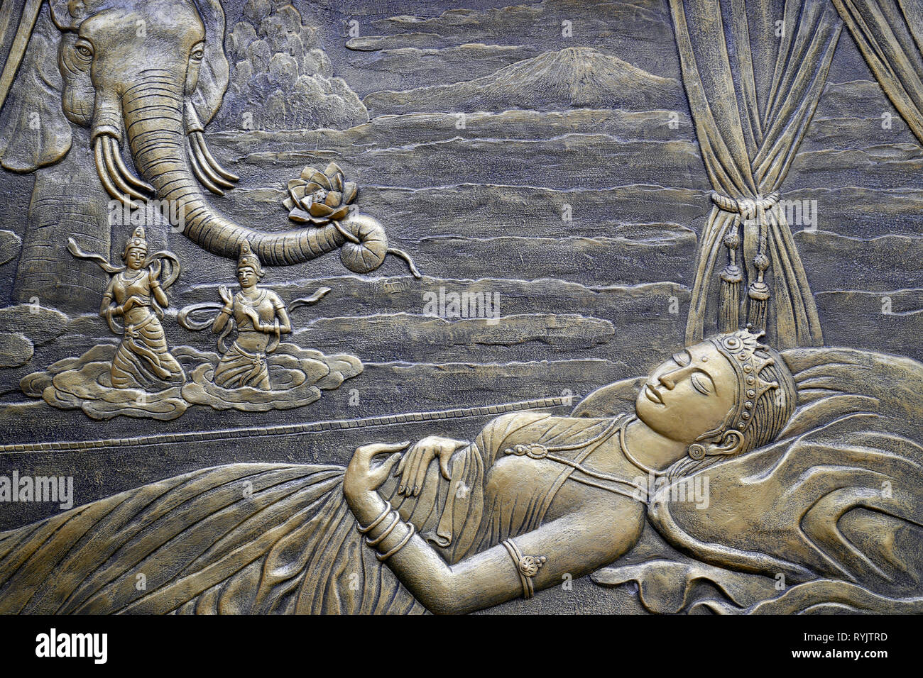 Tinh Xa Ngoc Chau Buddhist temple. The Life of the Buddha, Siddhartha ...