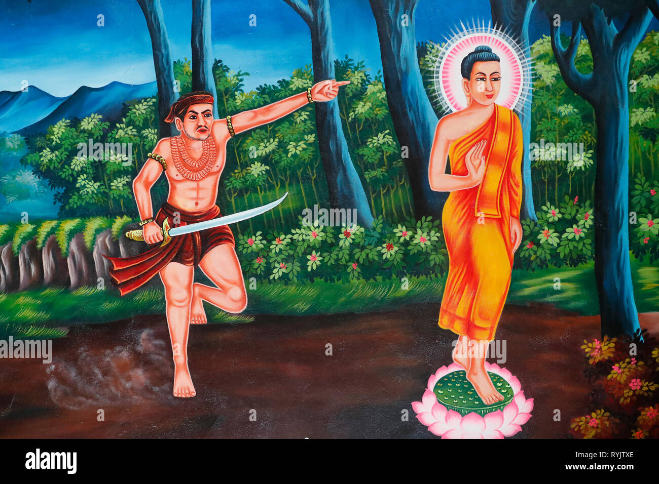 The Life of the Buddha, Siddhartha Gautama. Soc Po Lok buddhist temple ...