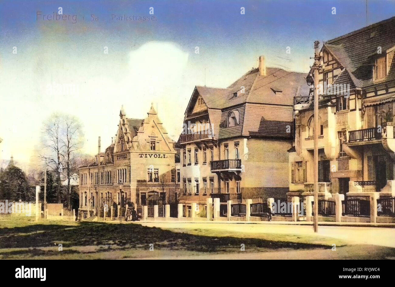 Buildings in Freiberg (Sachsen), 1911, Landkreis Mittelsachsen ...