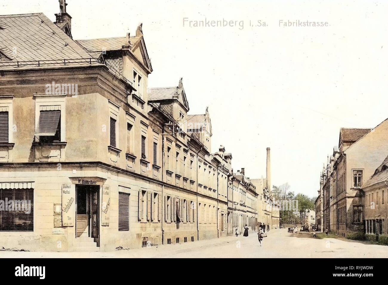 Buildings in Frankenberg/Sa., 1911, Landkreis Mittelsachsen ...