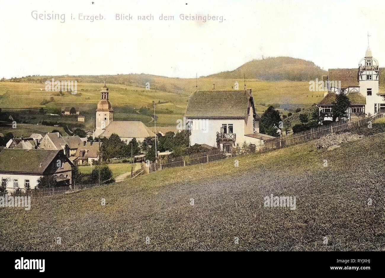 Stadtkirche geising hi-res stock photography and images - Alamy
