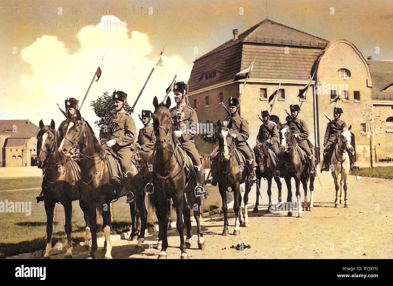 Military people of Saxony, Lancers of Germany, 3. Königlich Sächsisches ...