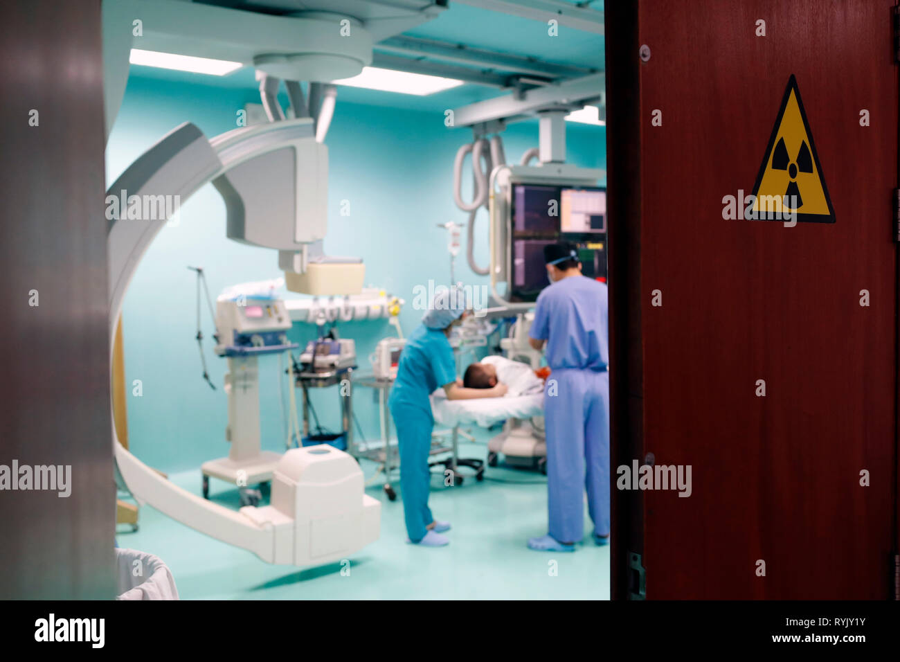 Tam Duc Cardiology Hospital. Diagnostic radiology. Angiography. Ho Chi ...