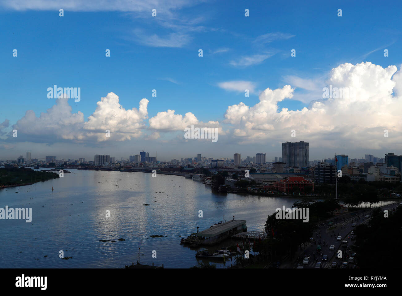 Vietnam river saigon hi-res stock photography and images - Alamy