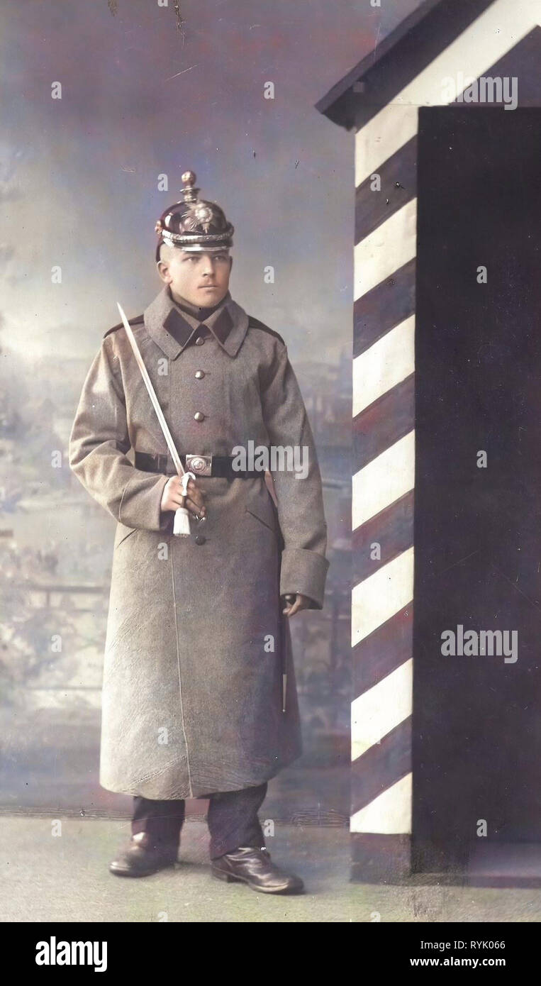 Sentry boxes in Germany (historical), Army of Saxony, 1913, Meißen ...