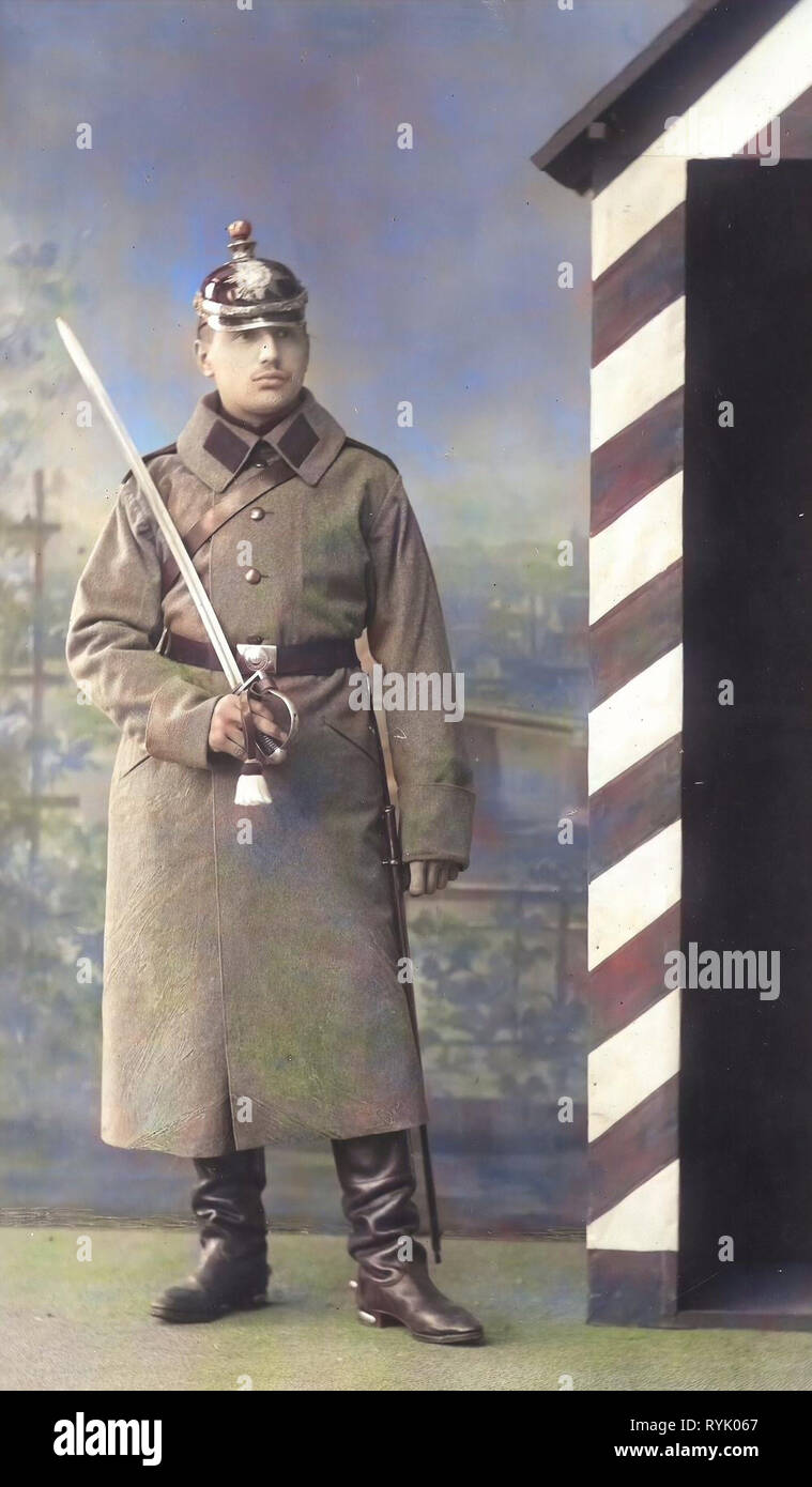 Sentry boxes in Germany (historical), Army of Saxony, 1913, Meißen ...