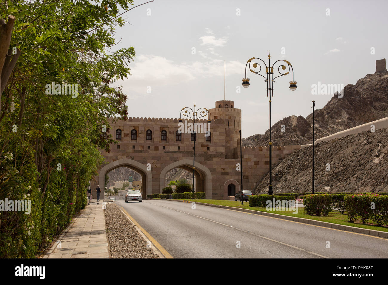 Muscat Gate Museum, Muscat, Sultanate of Oman. Restored ancient Bab ...