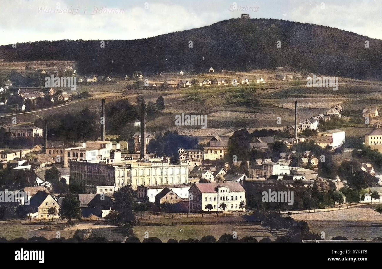 Buildings in Varnsdorf, Churches in Varnsdorf, 1913, Ústí nad Labem ...
