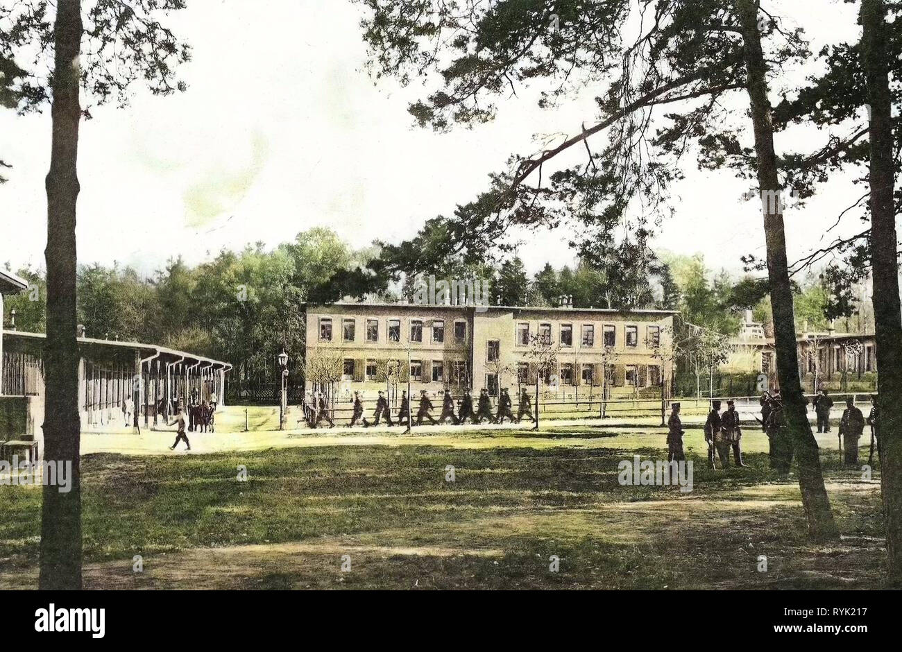 Military training grounds of Germany, Buildings in Königsbrück, 1913 ...