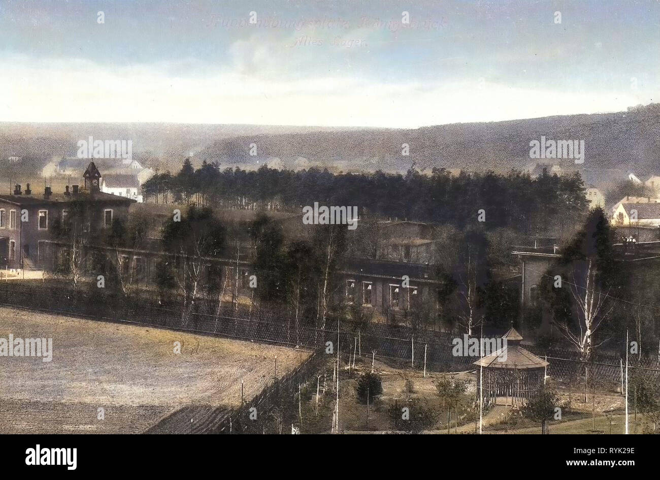 Military training grounds of Germany, Buildings in Königsbrück ...