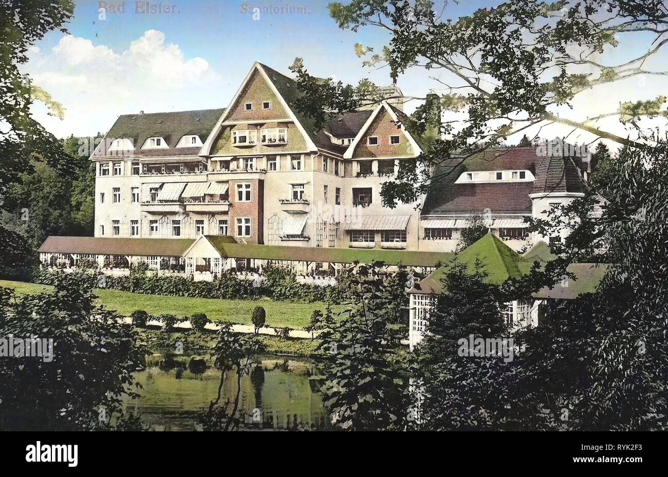 Buildings in Bad Elster, Spa buildings in Saxony, Bad Elster ...