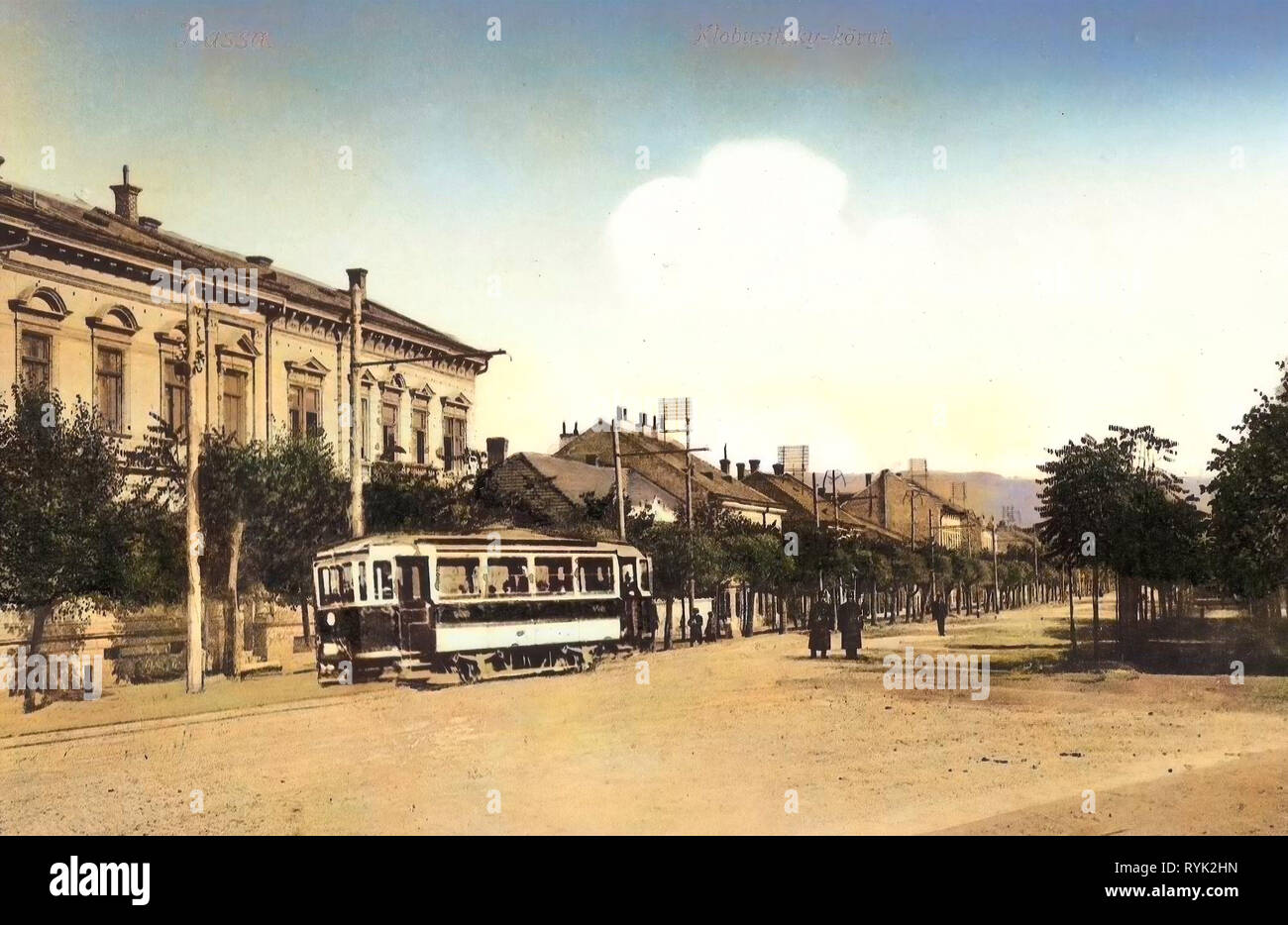Tram transport in kosice hi-res stock photography and images - Alamy