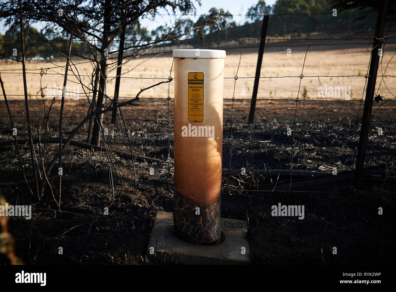 January 11, 2013 - Victoria, Australia : Bush and grass fires on ...