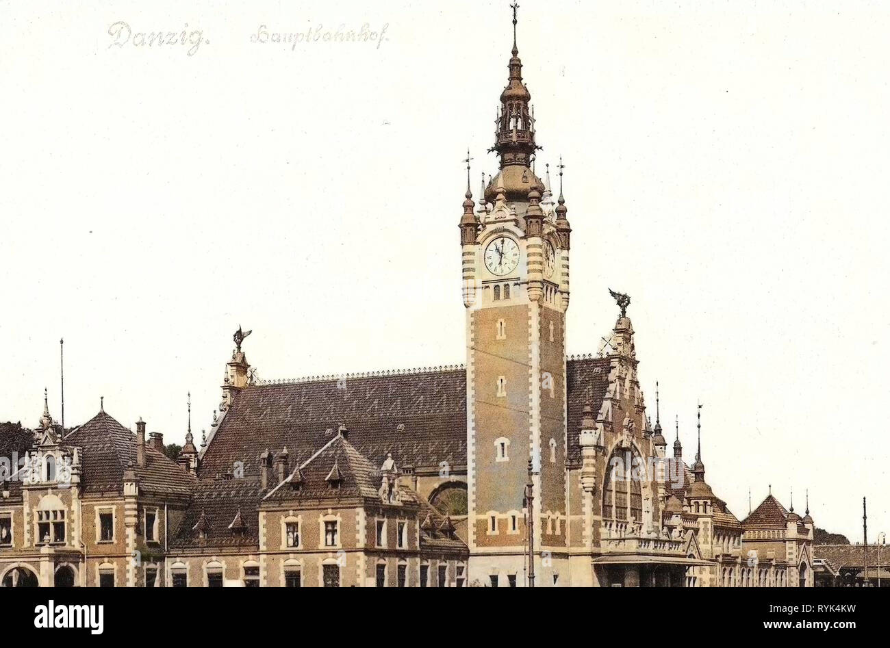 Danzig hauptbahnhof hi-res stock photography and images - Alamy