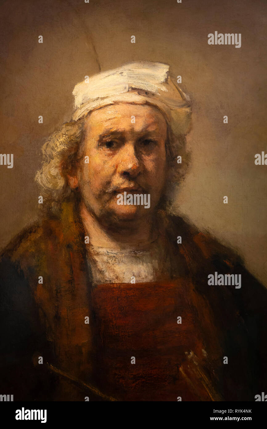 Rembrandt portrait hi-res stock photography and images - Alamy