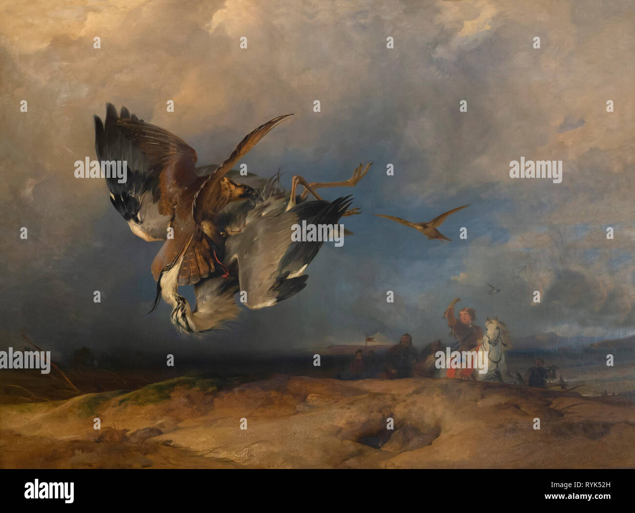 Hawking in the olden times hi-res stock photography and images - Alamy