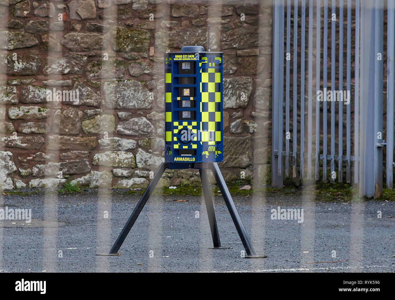 A Perimeter Intruder Detection System (PID) with mobile CCTV tower ...