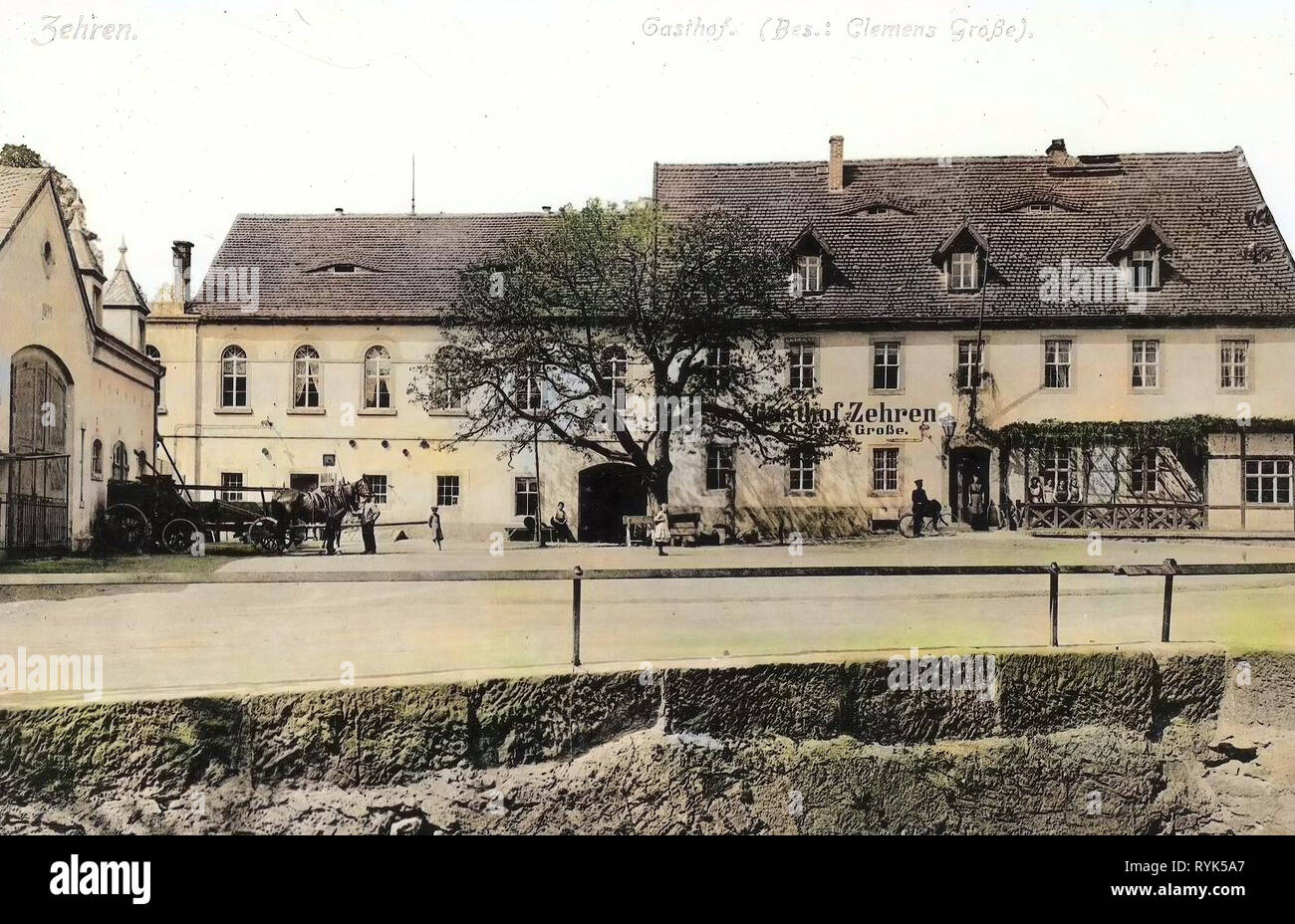 Restaurants in Landkreis Meißen, Diera-Zehren, 1916, Landkreis Meißen ...