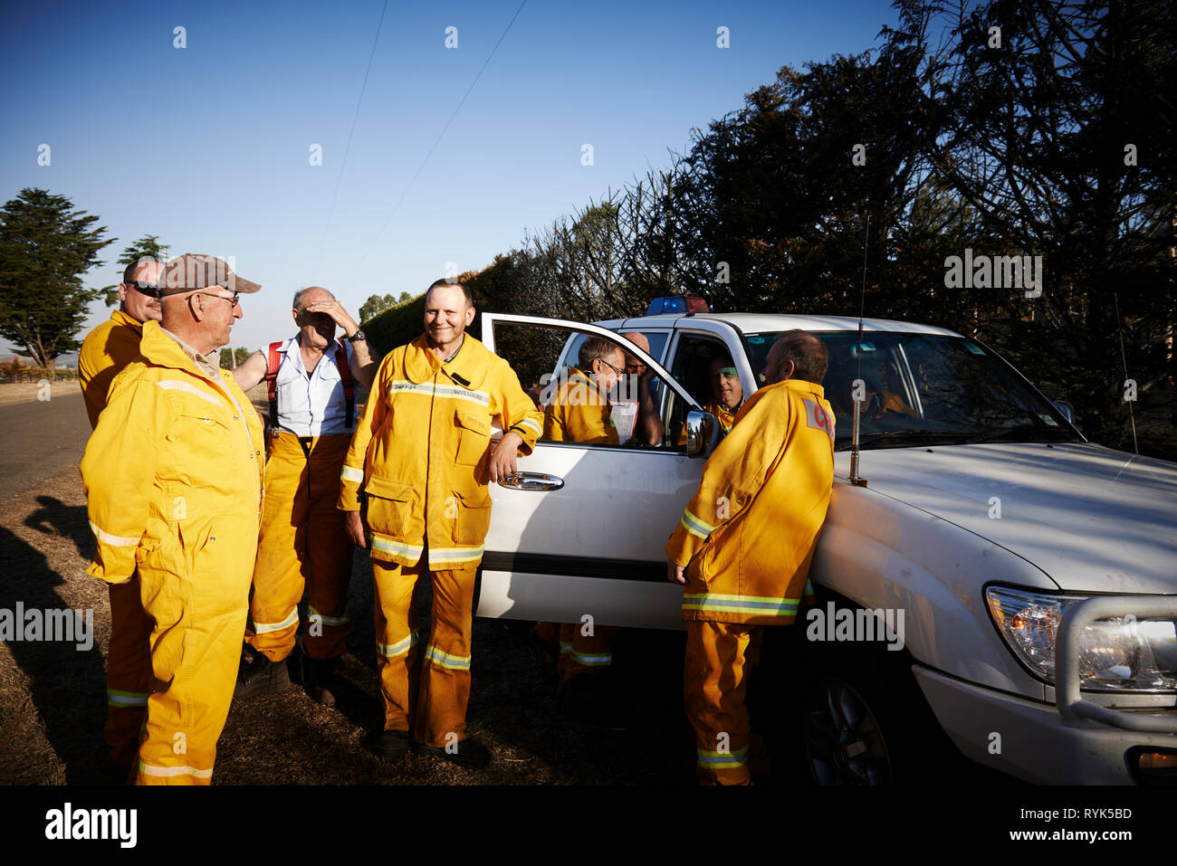 January 11, 2013 - Victoria, Australia : Bush and grass fires on ...