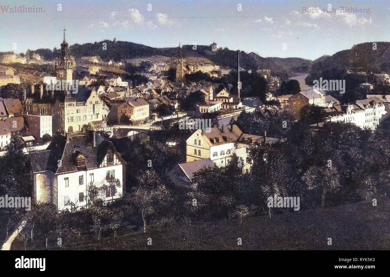 Rathaus Waldheim, Zschopau (river), Bridges in Waldheim, Buildings in ...