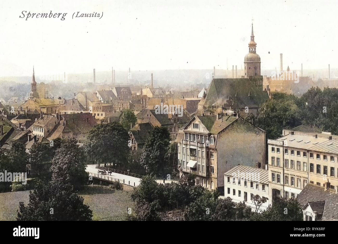 Buildings in Spremberg, Churches in Spremberg, 1918, Brandenburg ...