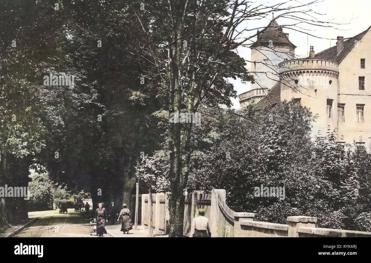 Schloss Spremberg, 1918, Brandenburg, Spremberg, Muskauer Straße und ...