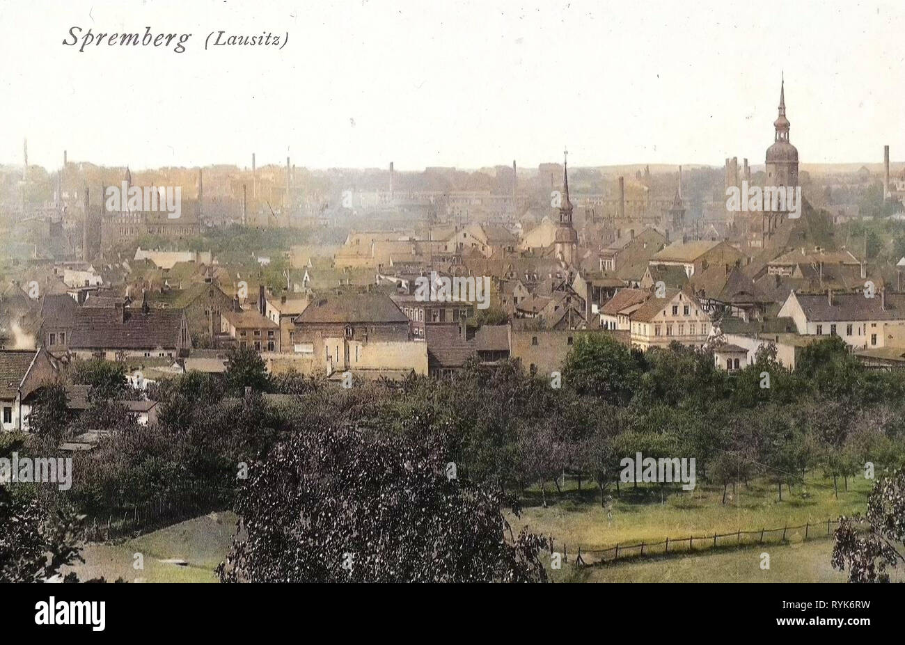 Buildings in Spremberg, Churches in Spremberg, 1918, Brandenburg ...