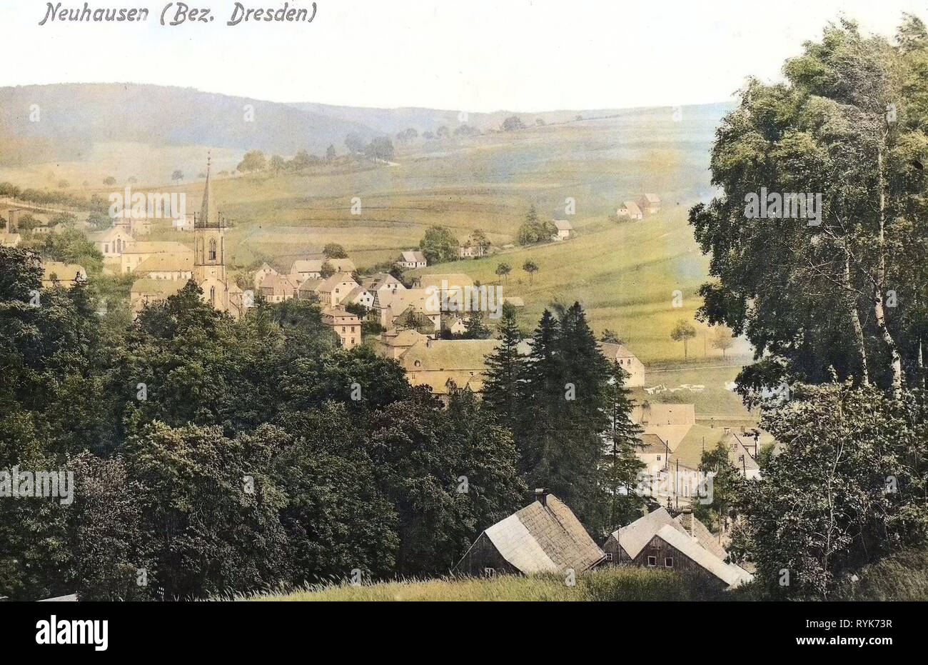 Buildings in Neuhausen/Erzgeb., Churches in Neuhausen/Erzgeb., 1919 ...