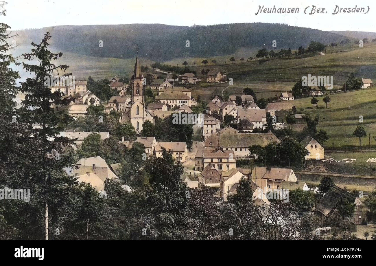 Buildings in Neuhausen/Erzgeb., Churches in Neuhausen/Erzgeb., 1919 ...