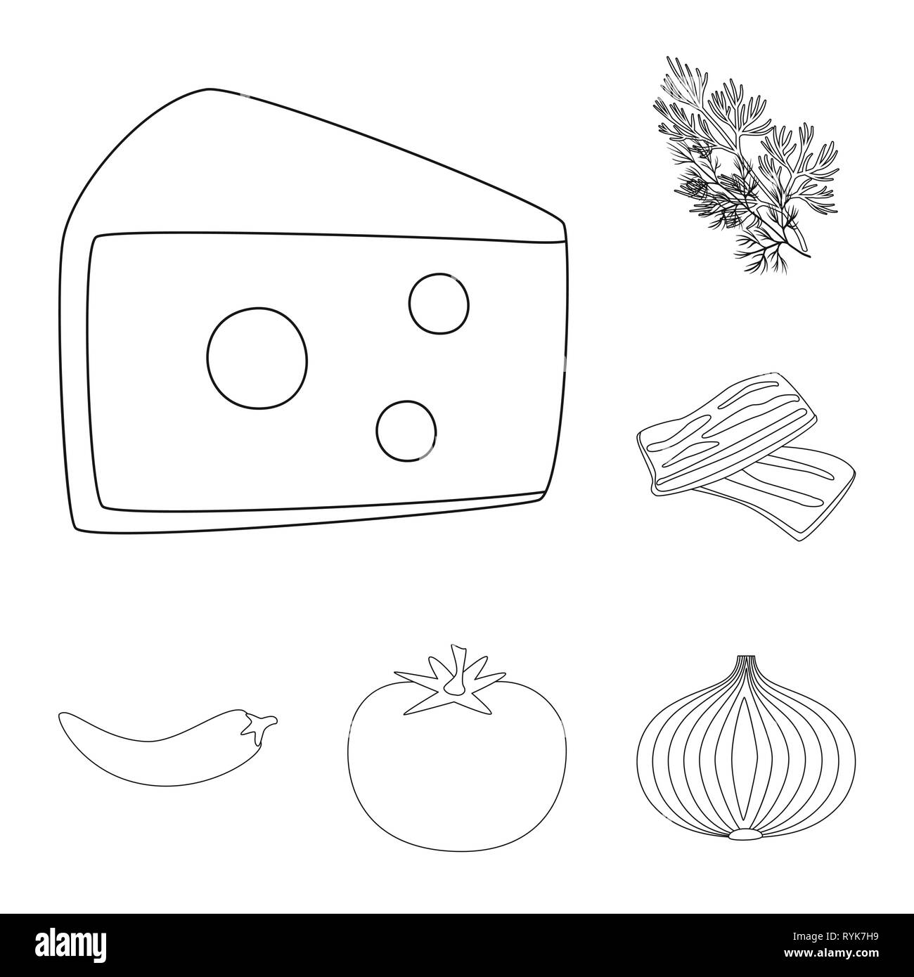 Lard block Stock Vector Images - Alamy