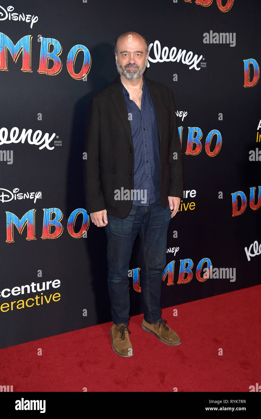 Scott Adsit attending the world premiere of 'Dumbo' at the El Capitan ...