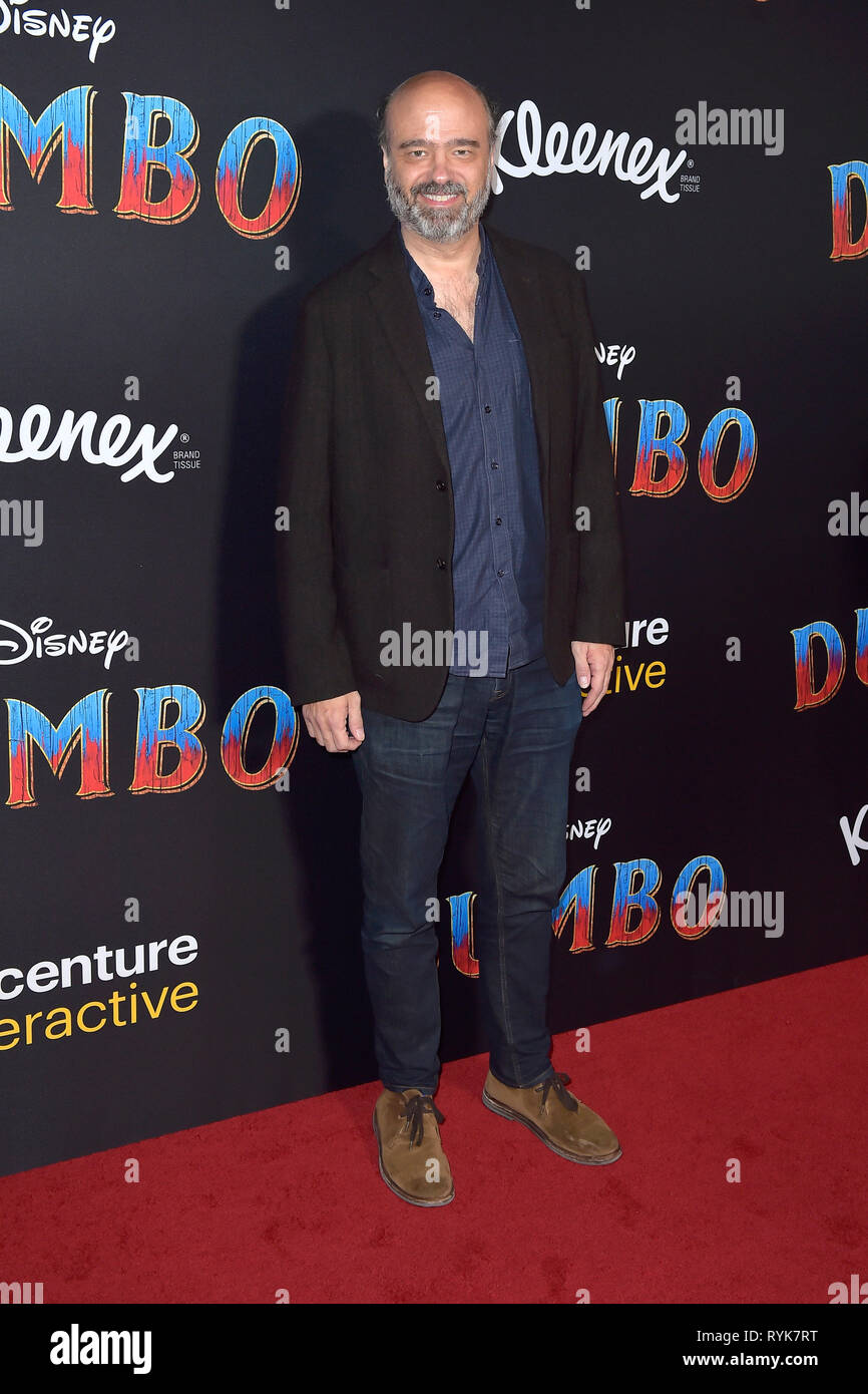 Scott Adsit attending the world premiere of 'Dumbo' at the El Capitan ...