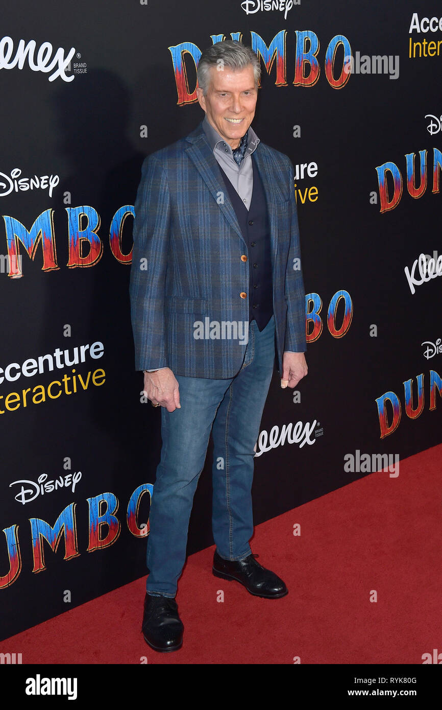 Michael Buffer attending the world premiere of 'Dumbo' at the El ...