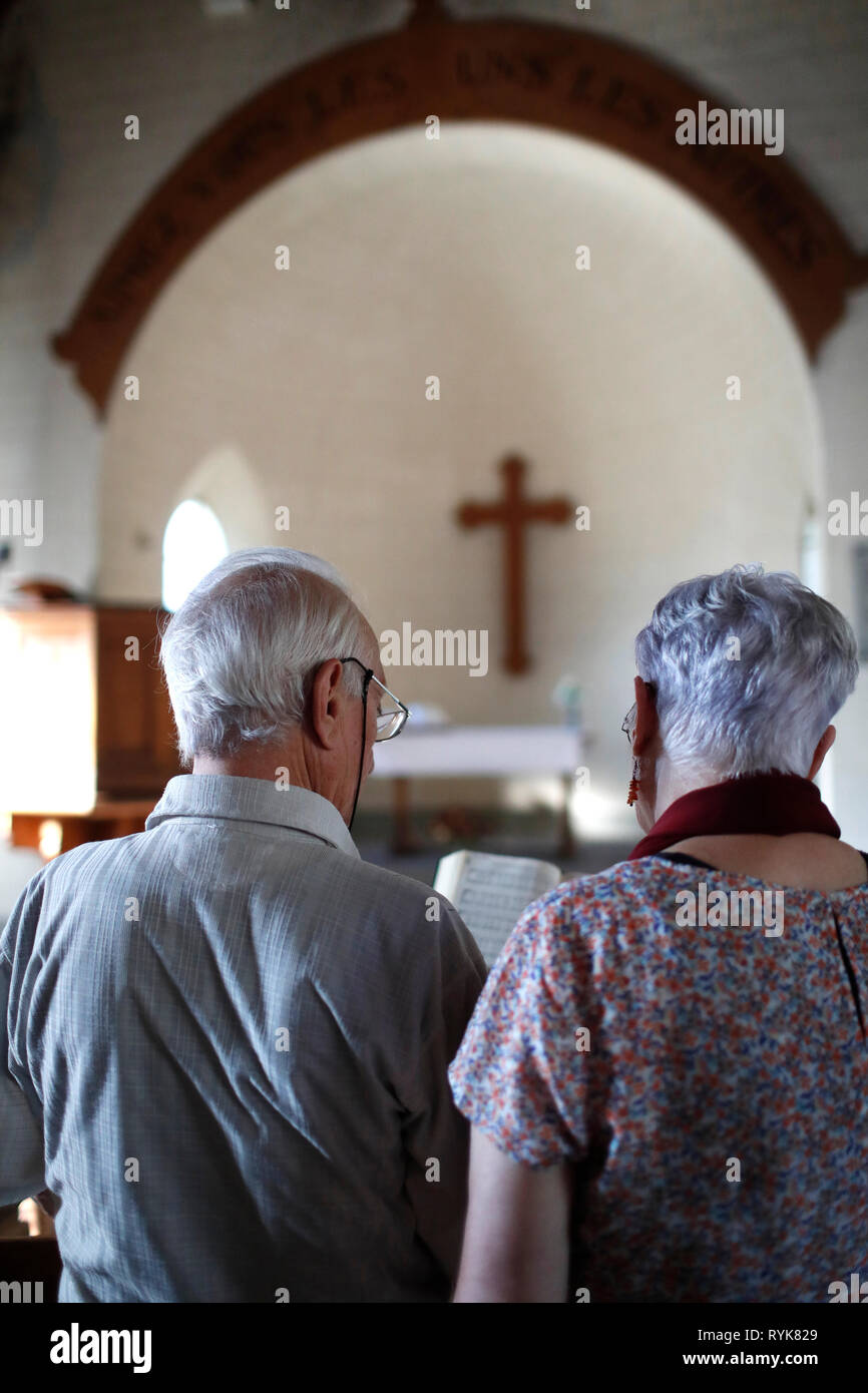 Eglise protestante reformee hi-res stock photography and images - Alamy