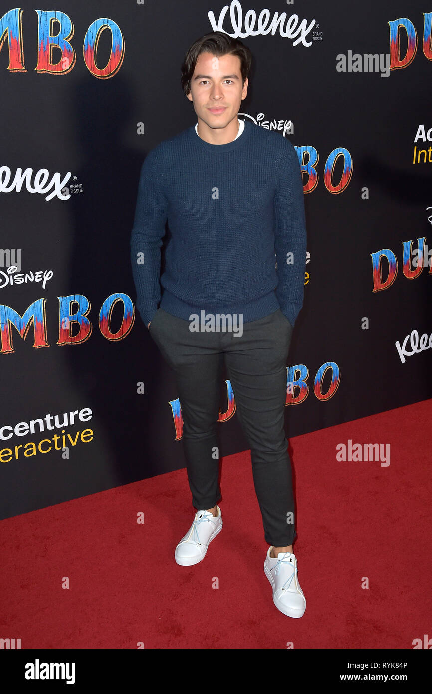 Manolo Gonzalez attending the world premiere of 'Dumbo' at the El ...