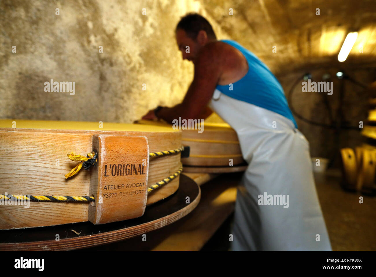 Beaufort cheese farm hi-res stock photography and images - Alamy