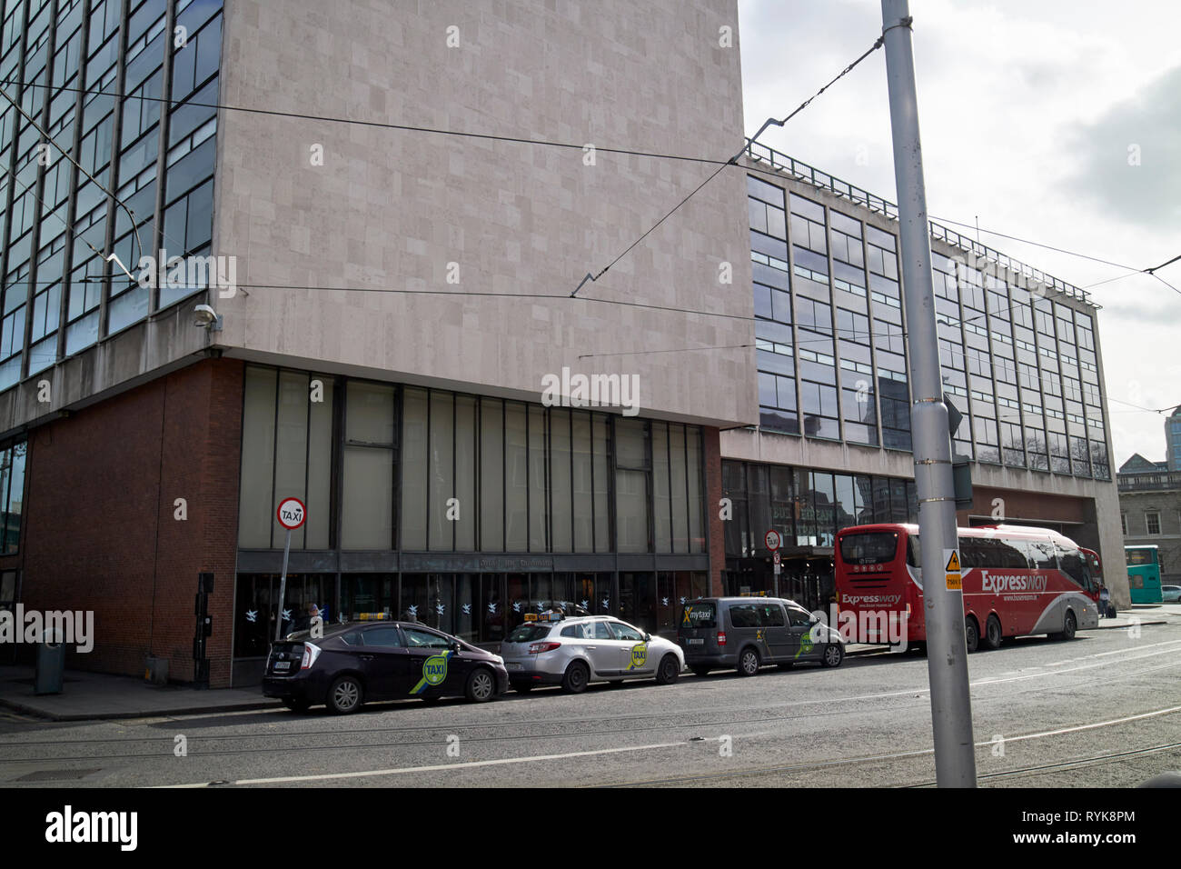 Busaras central bus station Dublin republic of Ireland Stock Photo - Alamy