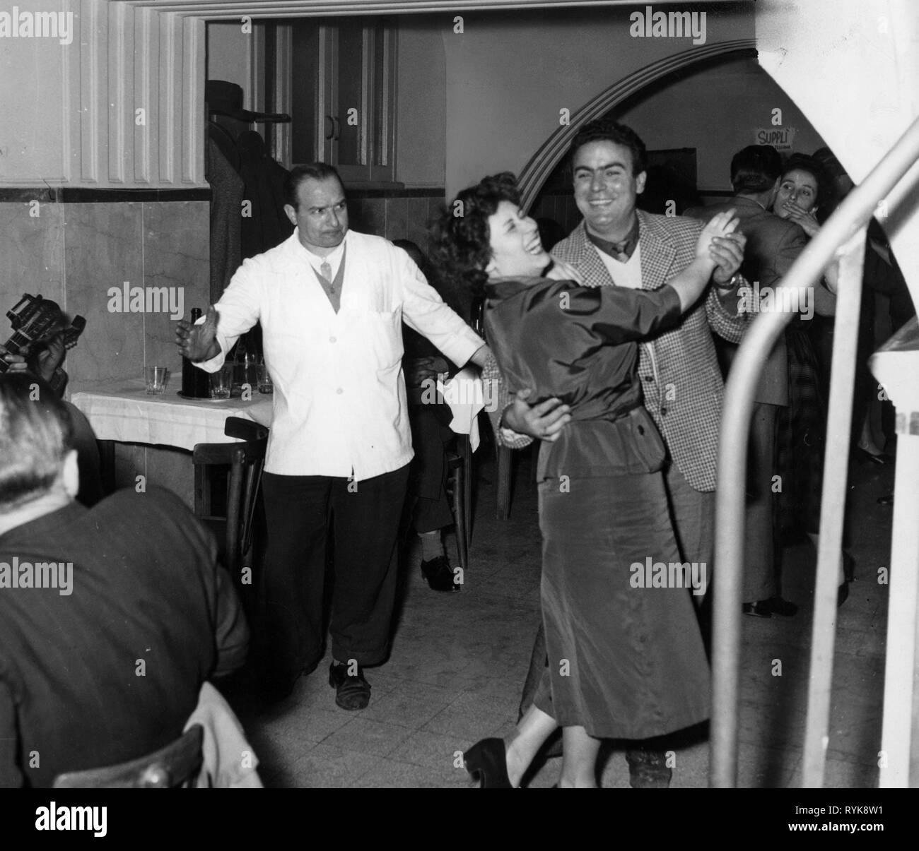 New years festivities in Black and White Stock Photos & Images - Alamy