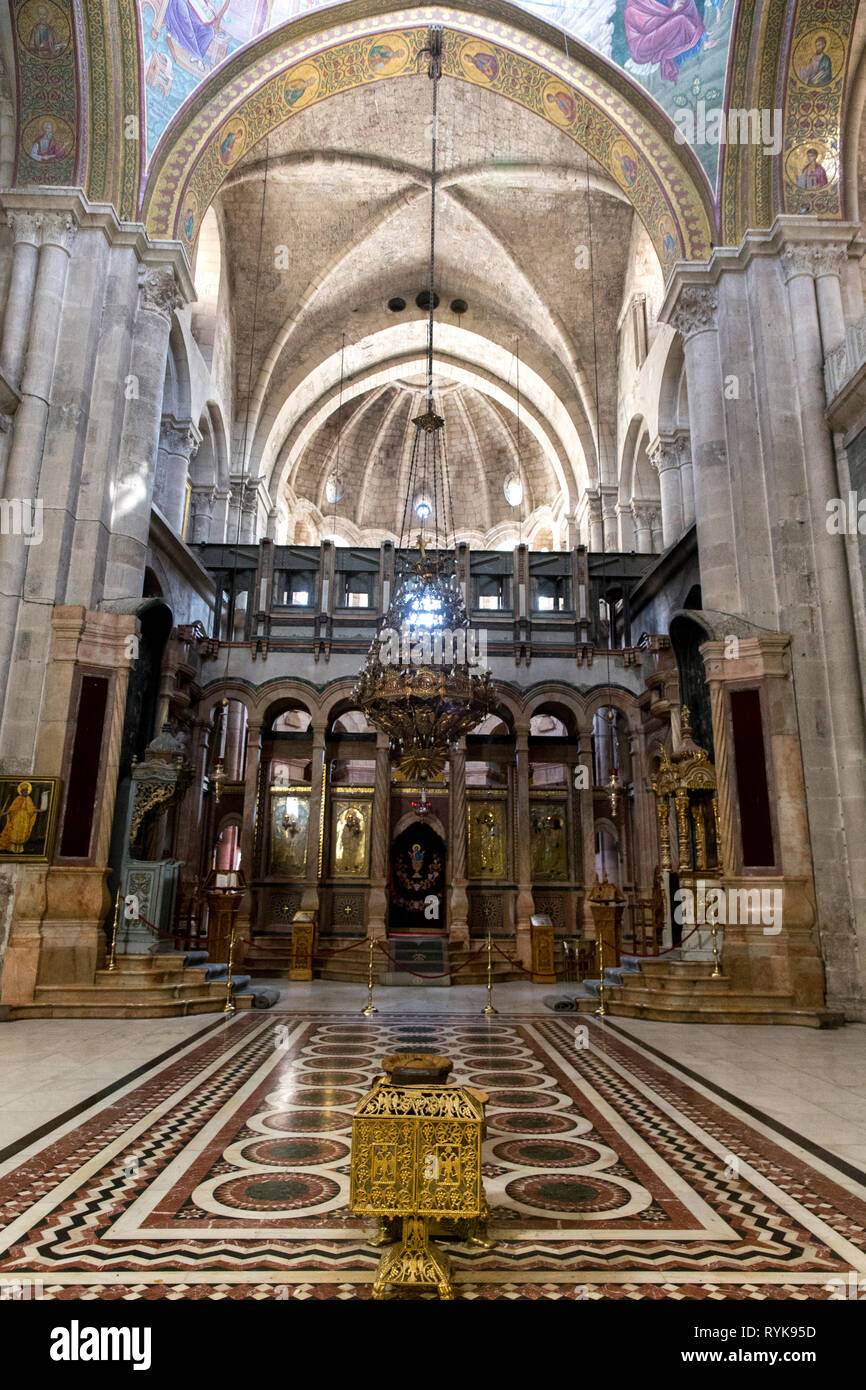 Holy Sepulcher, Jerusalem, Israel Stock Photo - Alamy