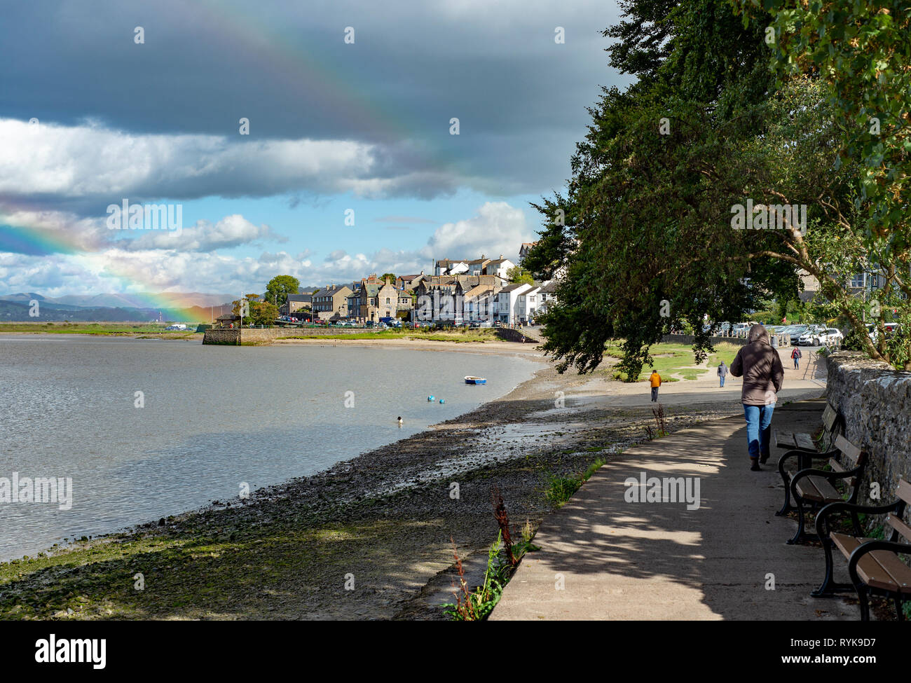 Arnside viaduct arnside cumbria england hi-res stock photography and ...