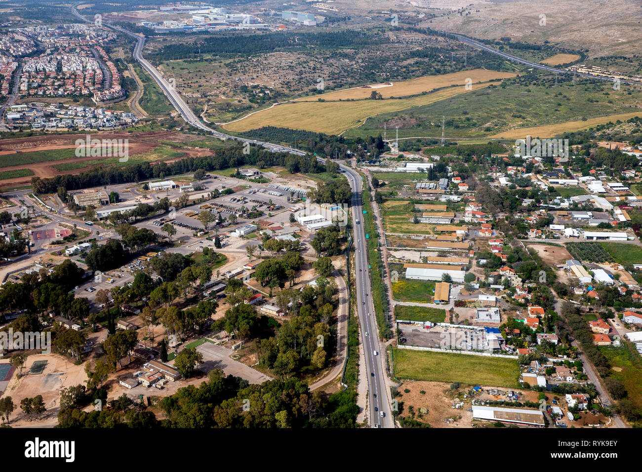 Aerial view of the coastal area near Tel Aviv, Israel Stock Photo - Alamy